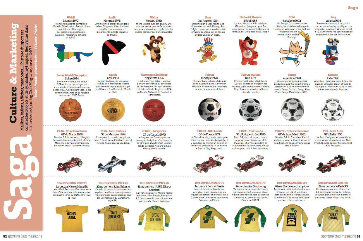 Nouveauté kiosque : Sporting Club Magazine, 1er magazine consacré à l ...