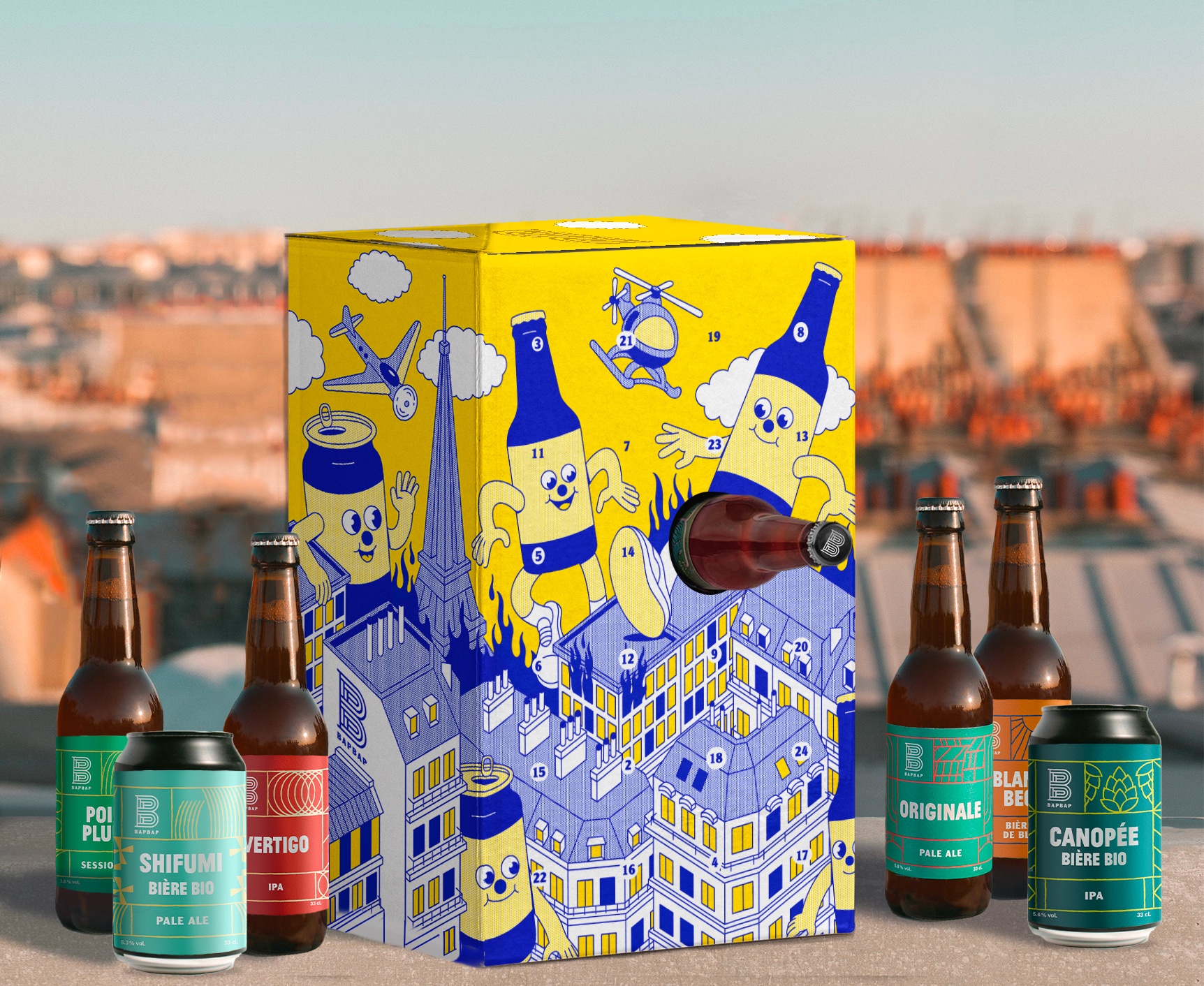 Bière artisanale BAPBAP : le calendrier de l’Avent pour les amateurs de ...
