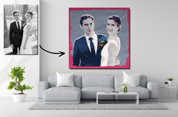 Happy Funky Family transforme les plus belles photos de mariage en ...